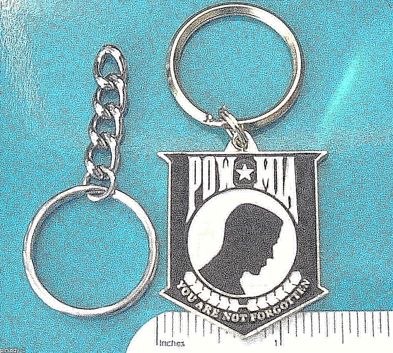 POW - MIA PRISONER of WAR - keychain , key chain , keyring GIFT BOXED ...