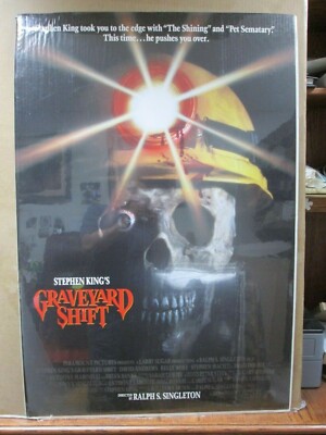 Vintage 1990 Graveyard Shift Stephen King original movie poster 12958 ...