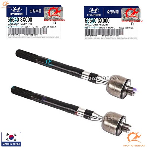 Genuine Steering Tie Rod Inner LEFT+RIGHT for Elantra Veloster 11-16 ...
