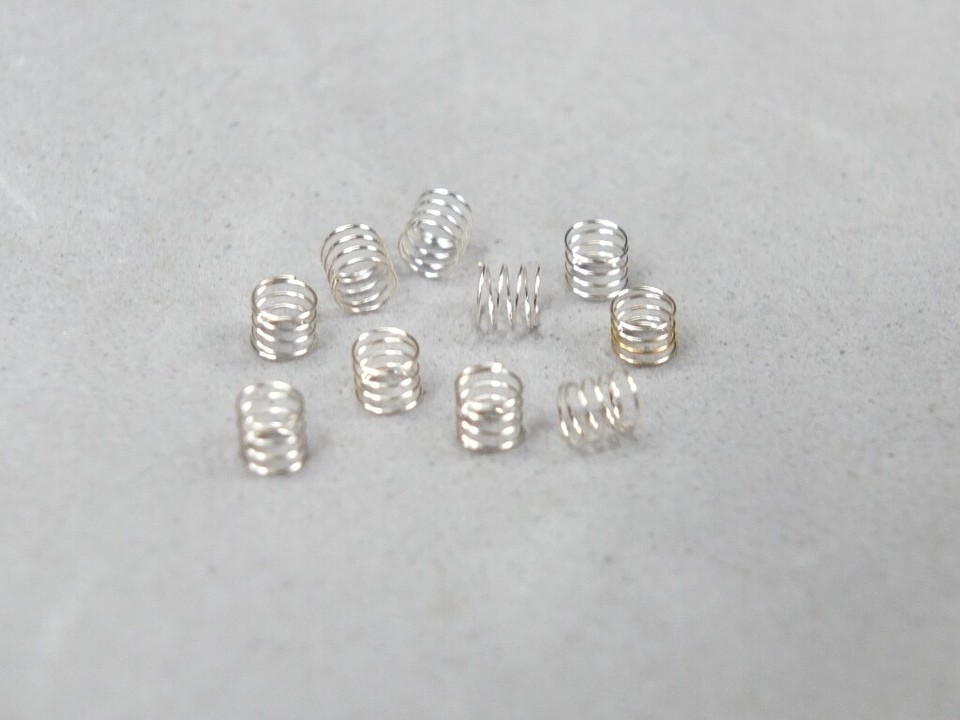 HO Slot Car Parts - HCS - Aurora AFX Pick Up Shoe SPRINGS Lot of 5 Sets ...