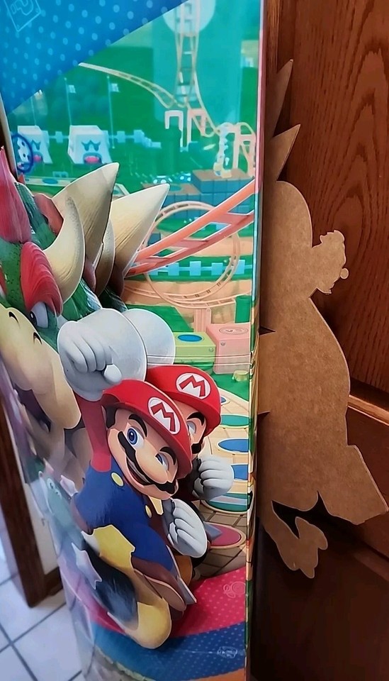 Mario Party 10 Nintendo Wii U Cardboard Promotional Standee Display ...