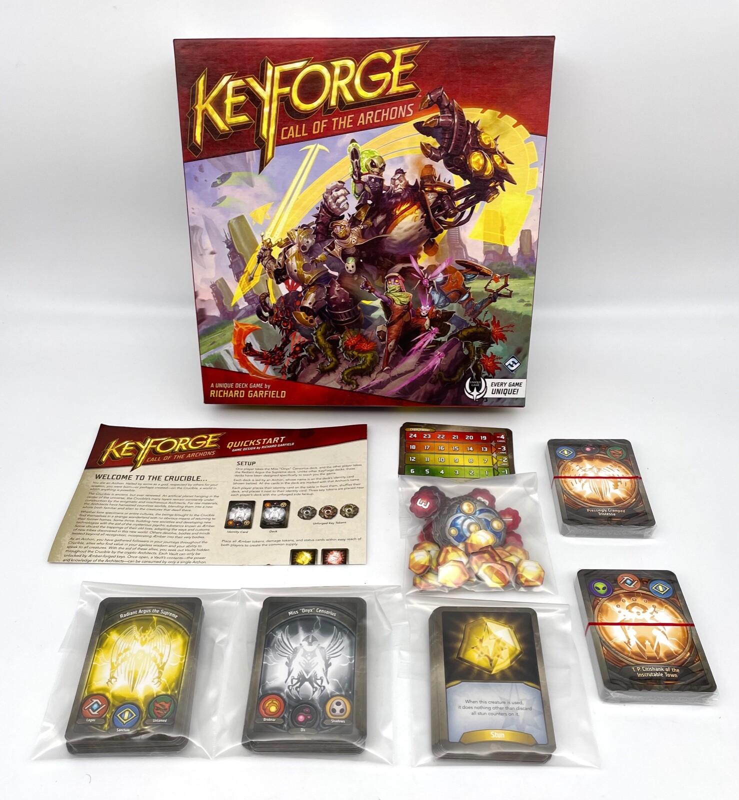 Keyforge Call of the Archons Starter Set Sealed Fantasy Flight Games ...