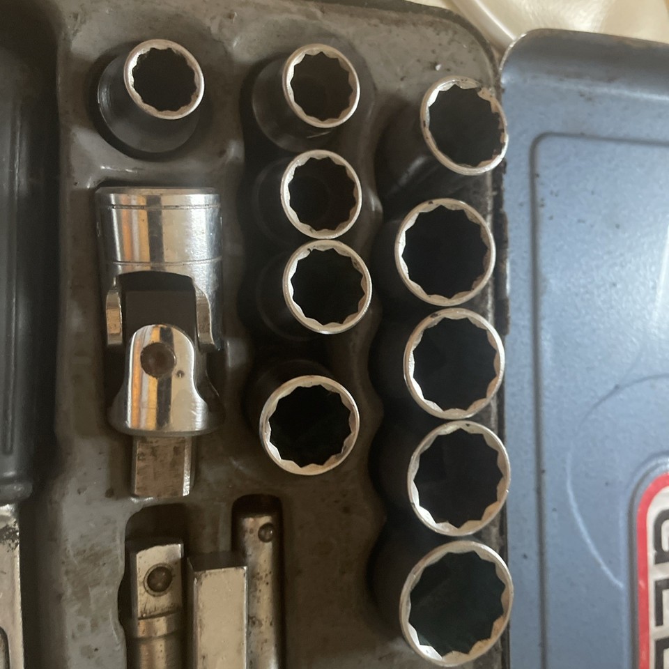 Vintage Gedore D19 YMAW 1/2” Socket Set, Metric/AF And Whitworth, VGC ...