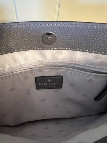 Gray Kate Spade Handbag, Perfect for Spring and Summer | eBay