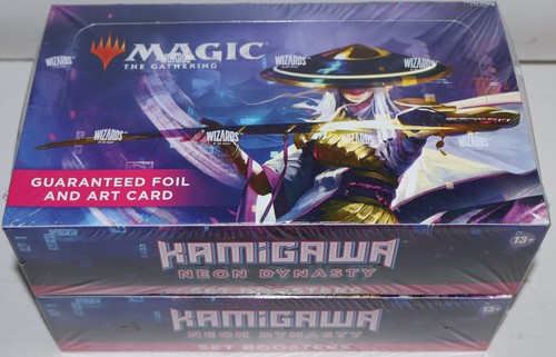 Magic: The Gathering Kamigawa: Neon Dynasty Set Booster Box New Sealed ...
