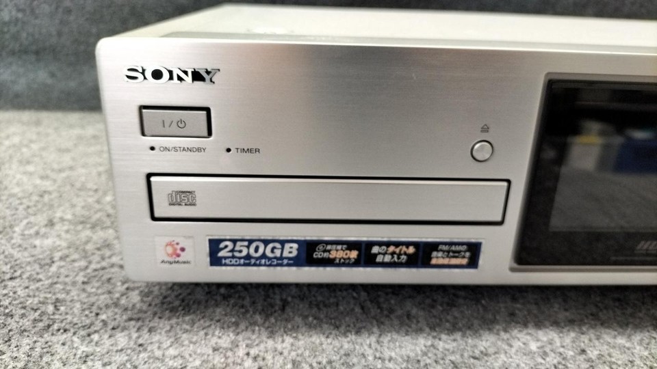 SONY NAC-HD1 HDD Used Audio Player High Resolution Digital Music System ...
