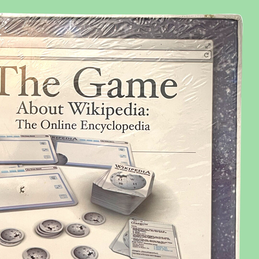 The Game About Wikipedia: The Online Encyclopedia 2-4 Players Brand New ...