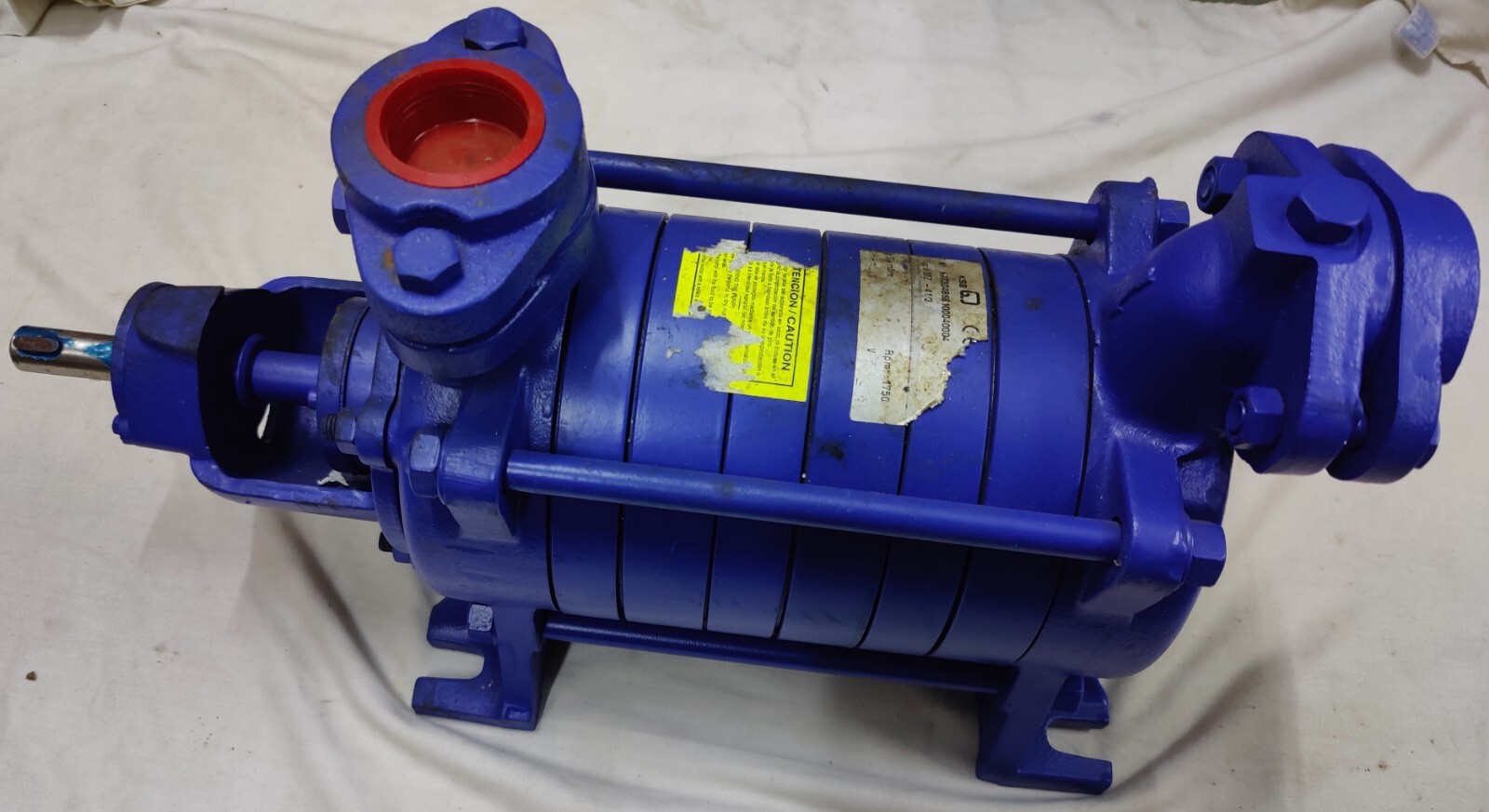 KSB MZ-41/3 Multi-stage horizontal Liquid Ring Pump 1750RPM ...