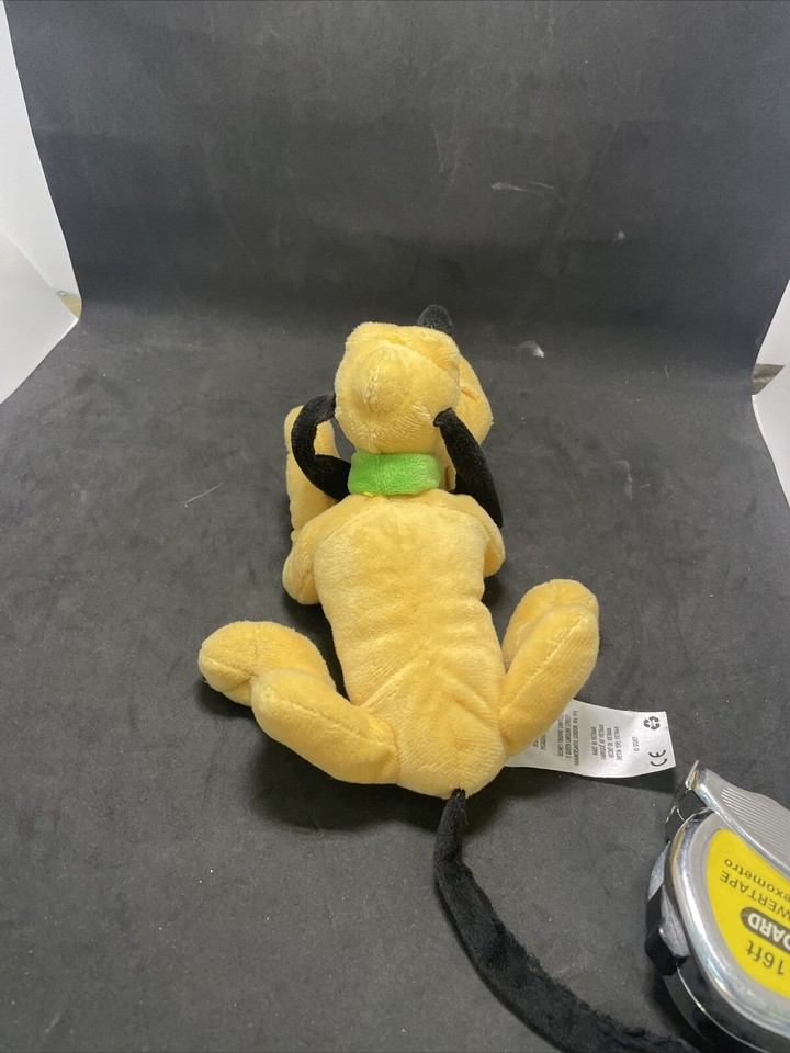 Disney Store Pluto Plush Puppy Dog Goofy's Pet Stuffed Animal Doll ...