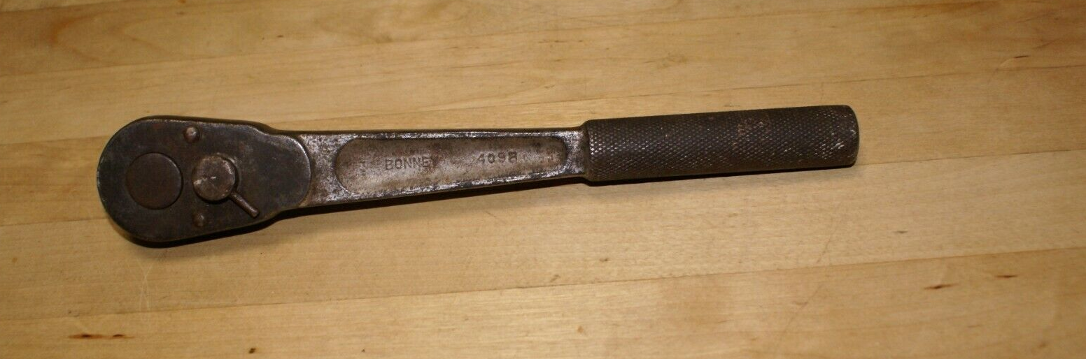 Bonney #4098 1/2" Standard Ratchet | 1/2in | 10in | Single Item inch ...