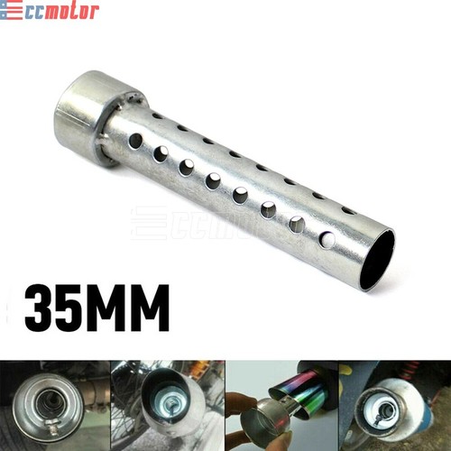 Universal 35mm Motorcycle Exhaust Can Muffler Insert Baffle DB Killer ...