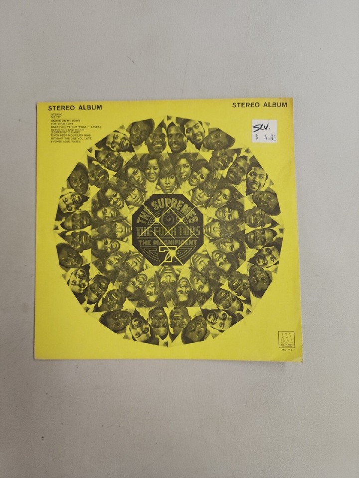 Supremes - Knock On My Door - RECORD SLEEVE ONLY (45RPM 7”) (AA118) | eBay