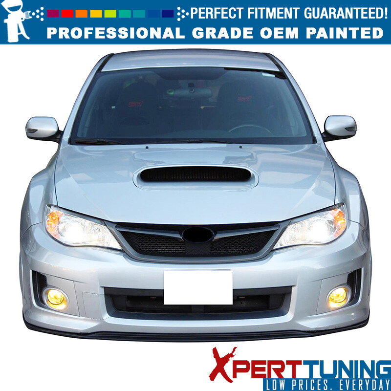Fits 11-14 Subaru Impreza WRX STI V-Limited Front Bumper Lip PP Painted ...
