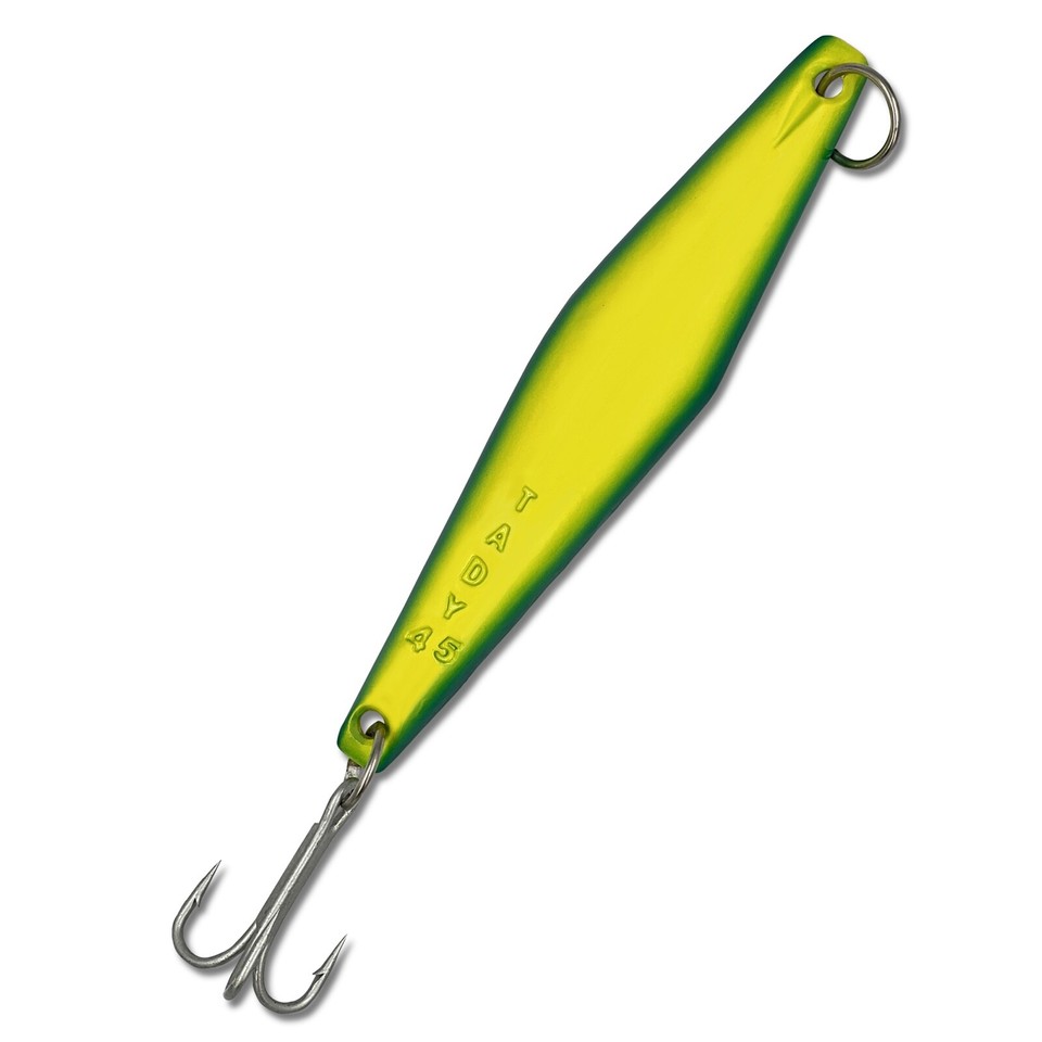 Tady 45 Surface Iron Jig Saltwater Fishing Lures Yellowtail Calico Bass ...