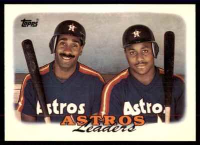 1988 Topps Tiffany Astro Leaders Baseball Cards #291 | eBay
