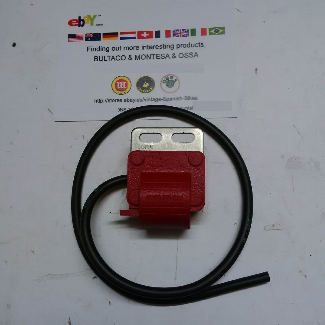 IGNITION COIL 6V CLASSICS BIKES BSA TRIUMPH NORTON VESA DUCATI OSSA ...