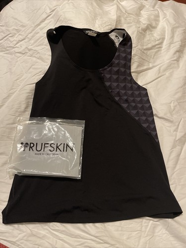 Rufskin Shoulder Gym Tank Top BLACK Large Black color | eBay