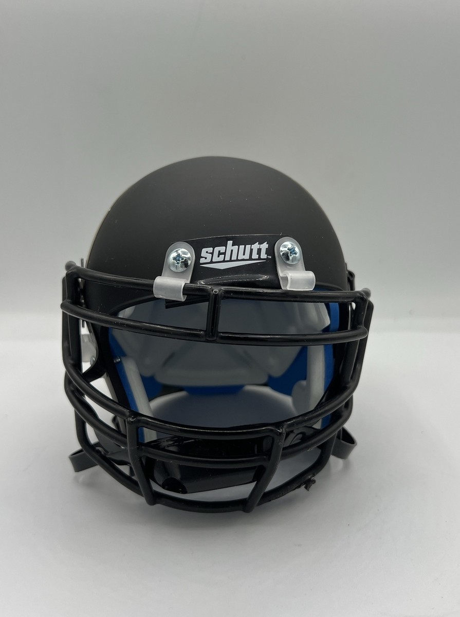 Utah Utes Alternate Black Matte Red Logo Schutt College Football