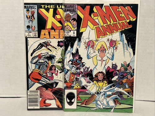 Marvel The Uncanny X-Men Annual #7 & 8 (2 Comic Lot) NOT GRADED | eBay