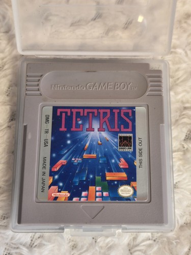 TETRIS Nintendo GameBoy 1989 Original Game Cartridge, Booklet & Plastic ...