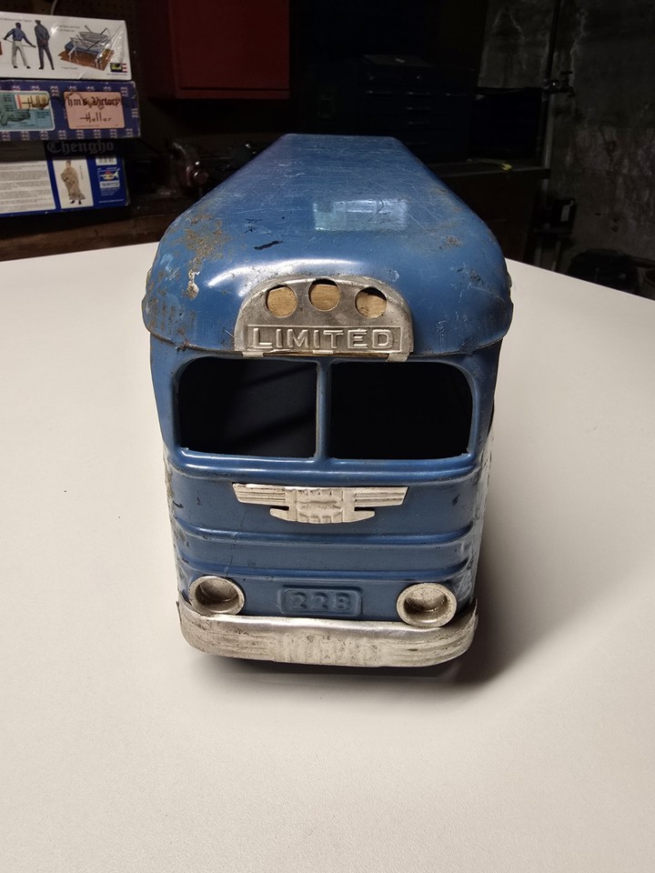 Vintage 1930's/1940's Keystone Toys Greyhound Bus Wind-Up Toy 18" | eBay