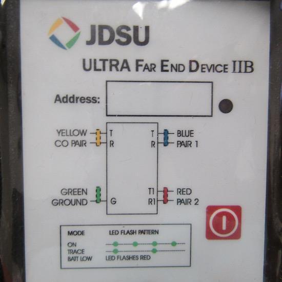 JDSU ULTRA FAR END DEVICE IIB JDSU/VIAVI FAR END DEVICE ADSL ADSL2 ...