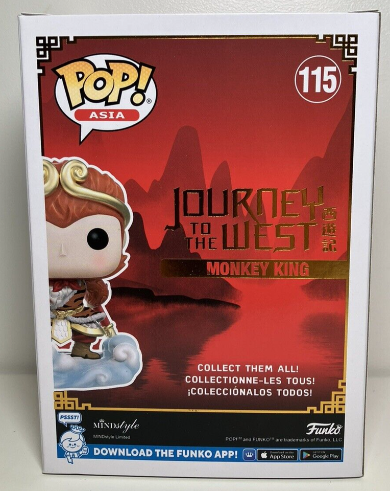 Journey To The West #115 Monkey King WuKong Metallic LE1000 Funko Pop ...