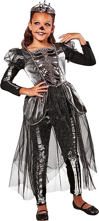 Rubie's Girl's Forum Novelties Skeleton Princess Costume Dress Large 10 ...