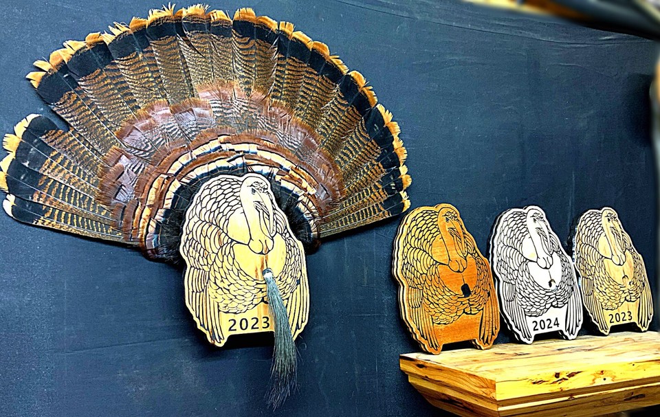 Life Like Wooden Turkey mount/ plaque Personalization available upon ...