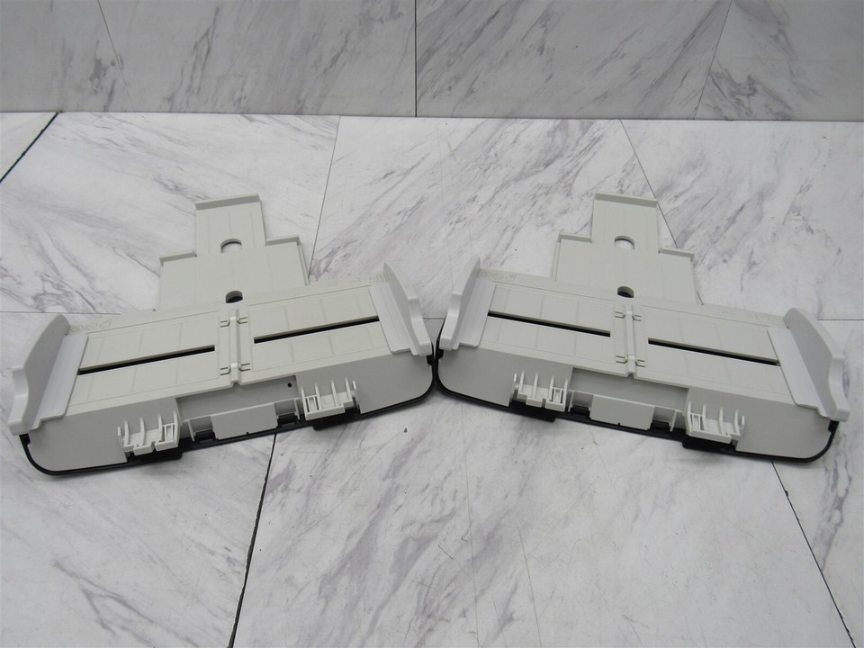 2 LOT - Fujitsu fi-7160 fi-7260 Scanner Feed Tray Top Feeder Scan Trays ...