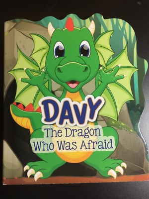 DAVY THE DRAGON WHO WAS AFRAID CHILDREN'S BOARD BOOK BRAND NEW PUFF ...