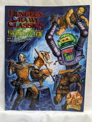 Dungeon Crawl Classics Frozen In Time, DCC RPG #79, Role Playing Game ...