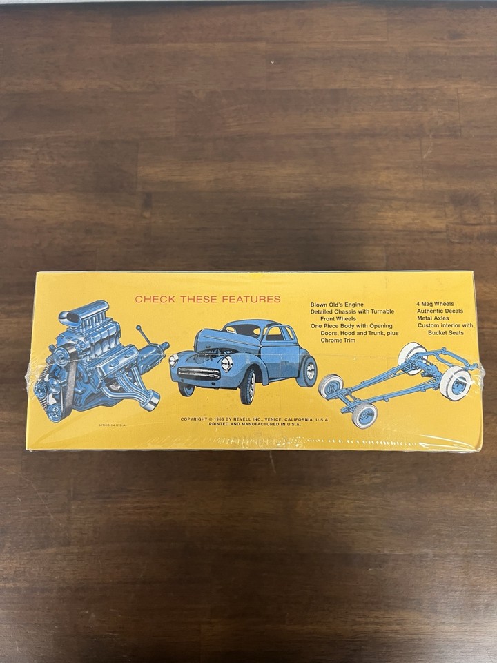 Revell Stone-Woods-Cook '41 Willys Competition Coupe 1287 1/25 Model ...