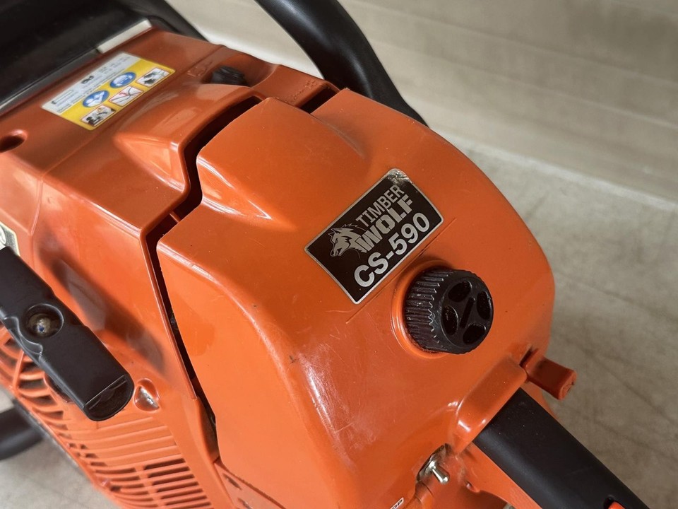 Echo Timberwolf CS 590 CS590 20" Bar Gas Chainsaw - Starts Runs Idle Great | eBay