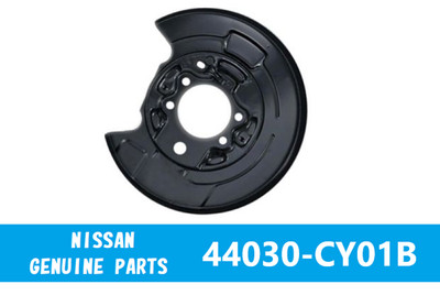 44030-CY01B Nissan originale PIASTRA ASSEMBLAGGIO-POSTERIORE, FRENO ...