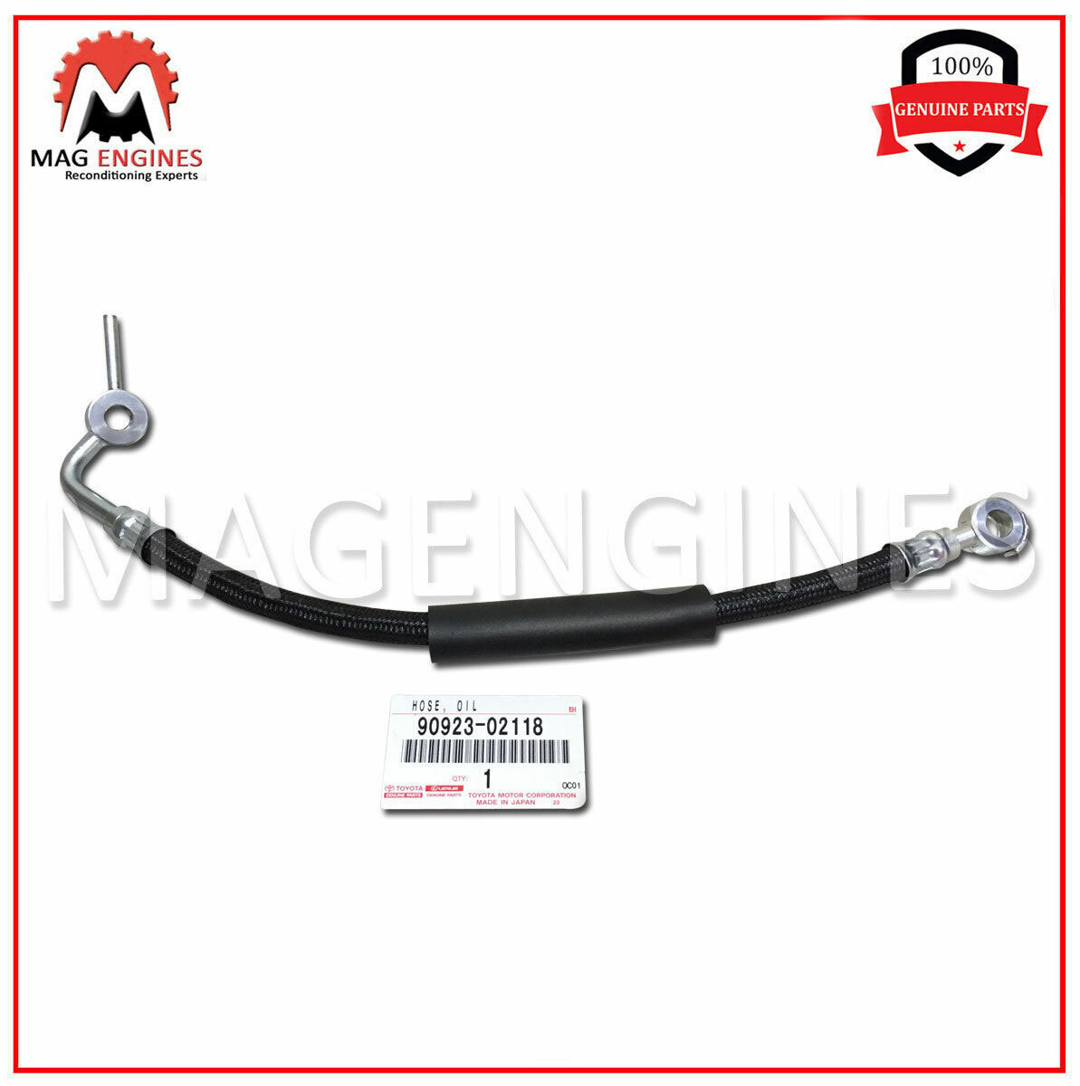 90923-02118 GENUINE OEM HOSE, VACUUM PUMP OIL INLET 9092302118 | eBay