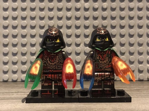 Lego Ninjago Time Twins Minifigures 70626 w/ ALL Time Blades RARE! Krux ...