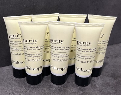 7 Philosophy Purity Pore Extractor Clay Mask 0.15 oz | eBay