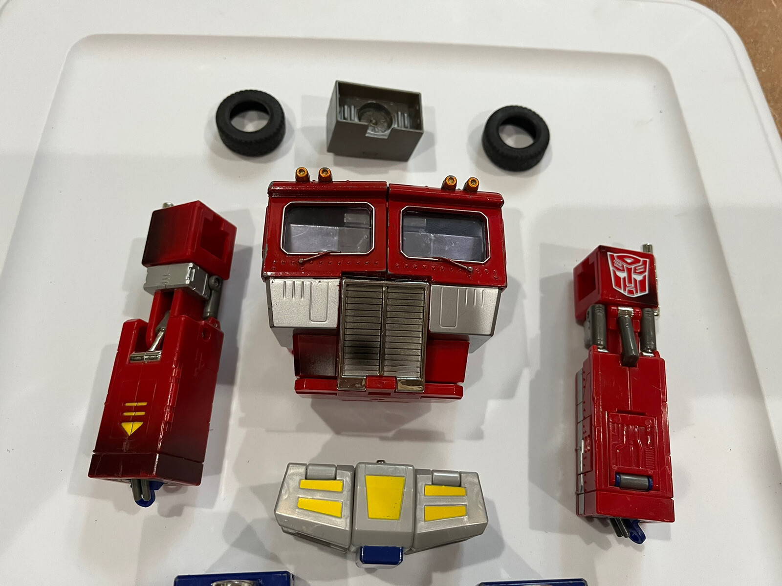 🔥Transformers Masterpiece Battle Damaged Optimus Prime MP01 Part #19 ...