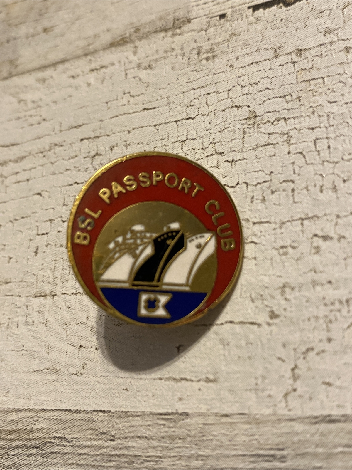 Vintage BSL PASSPORT CLUB PIN CO | eBay