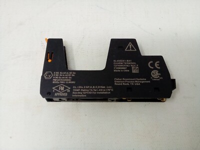 EMERSON DELTAV CHARM TERMINAL REV H. KL4502X1-BA1 | eBay