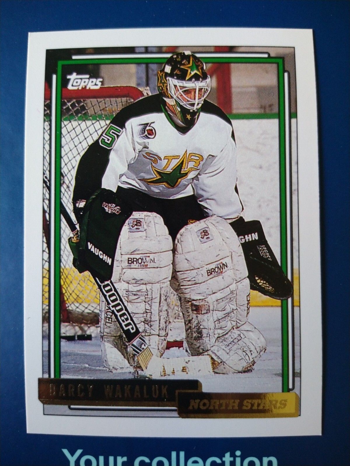 1992 Topps Hockey GOLD Darcy Wakaluk #108 Minnesota North Stars | eBay