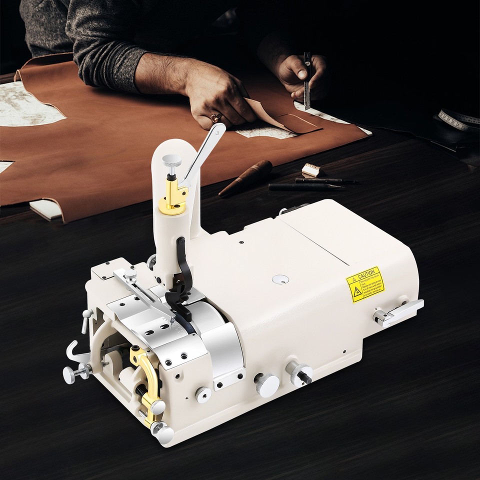 Electric Leather Skiver Skiving Peeling Machine & 600W Brushless Servo ...