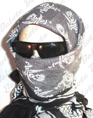 British SAS Shemagh Balaclava Khuffiah Jolly Roger NEW | eBay