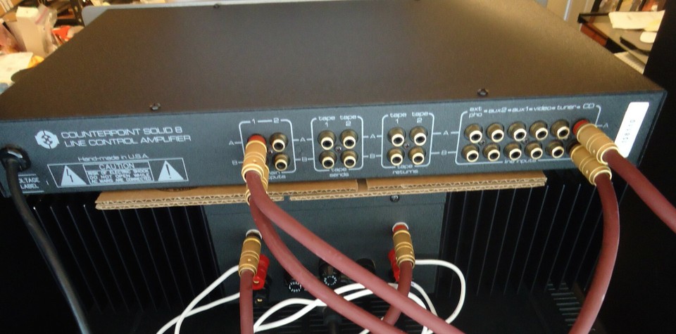 Counterpoint Solid One Power Amplifier | Counterpoint Solid 8 Line ...