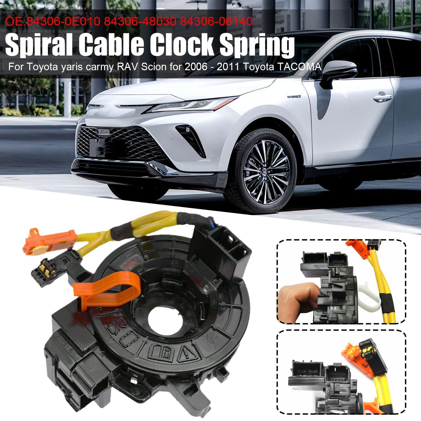 New Cable Clock Spring For 2009-2017 Toyota Prius Yaris 84307-47020 ...