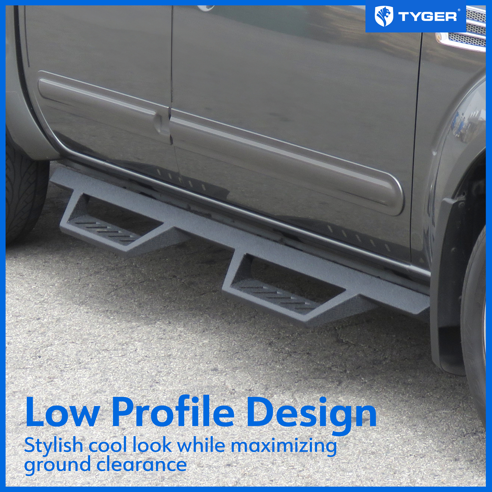 Fit 2005-2023 Nissan Frontier Crew Cab TYGER LanderX Running Board | eBay