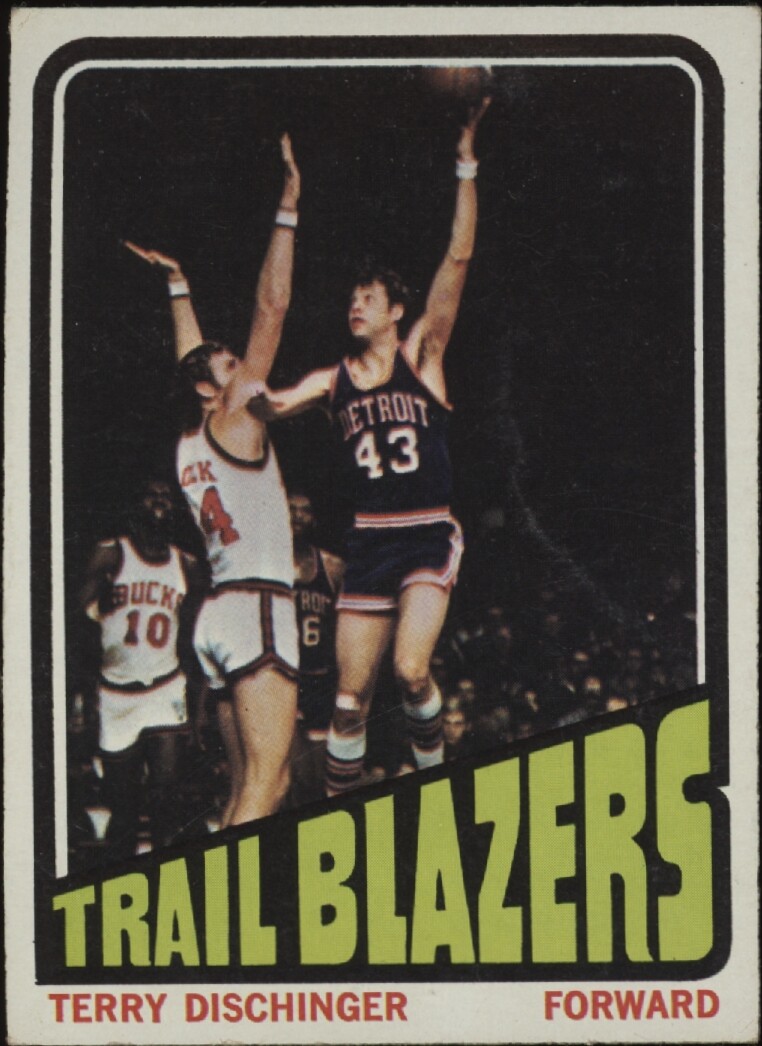 1972 Topps #143 Terry Dischinger - Portland Trail Blazers | eBay