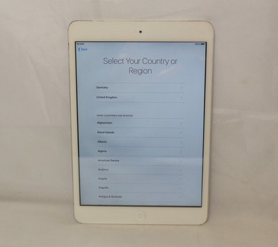 2012 Apple iPad Mini A1455 7.9-in 16GB Wi-Fi+Cellular Unlocked White ...