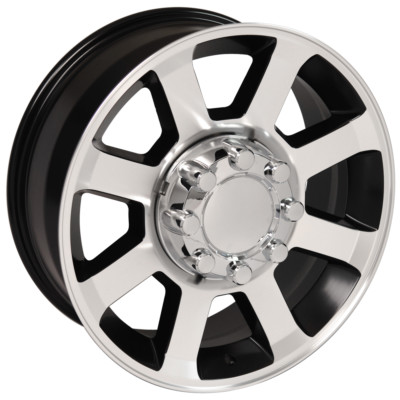 20" Ford F250 F350 King Ranch® Style Rims Wheels Satin Black Mchn'd ...